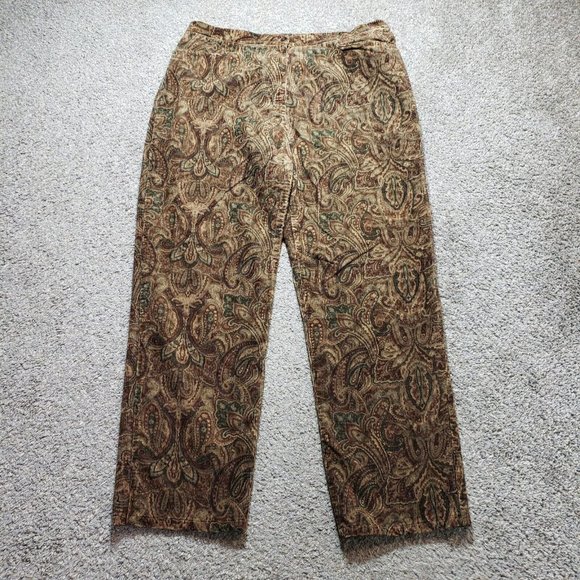 Lauren Ralph Lauren | Pants & Jumpsuits | Lauren Ralph Lauren Corduroy Pants Womens 6 Brown ...